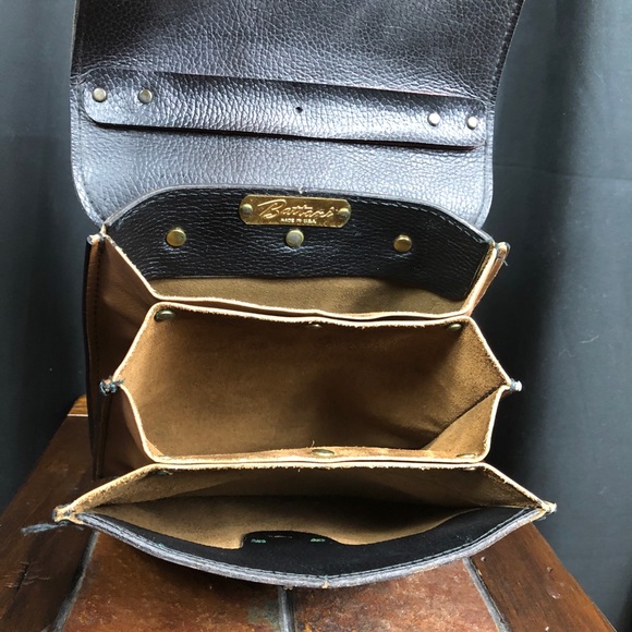 Battani | Bags | Battani Vintage Leather Satchel F96 | Poshmark